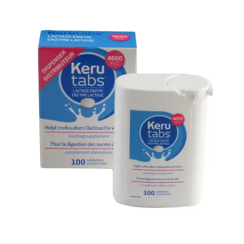 Kerutabs Lactase Enzym Tabletten 100 stuks bestellen bij BENU Shop