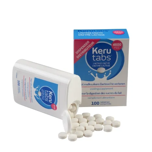 Kerutabs Lactase Enzym Tabletten 100 stuks bestellen bij BENU Shop
