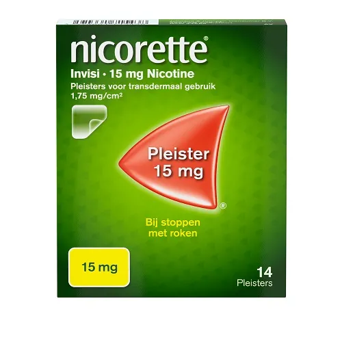 Nicorette Nicotine 15mg Invisi Patch Pleisters 14 stuks bestellen bij ...
