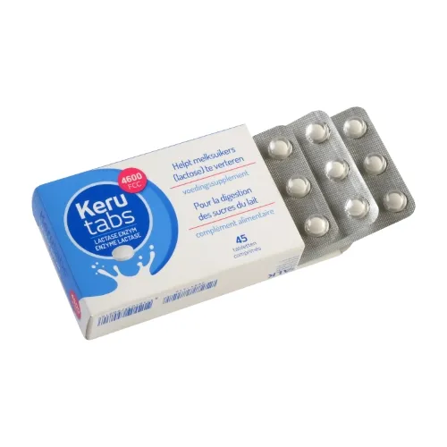 Kerutabs Lactase Enzym Tabletten 45 stuks bestellen bij BENU Shop