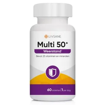 LIVSANE Multi 50+ 60 stuks bestellen bij BENU Shop