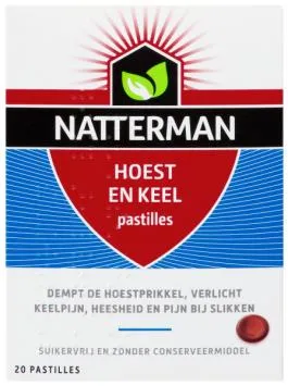 Natterman Hoest en Keel Pastille 20 stuks bestellen bij BENU Shop