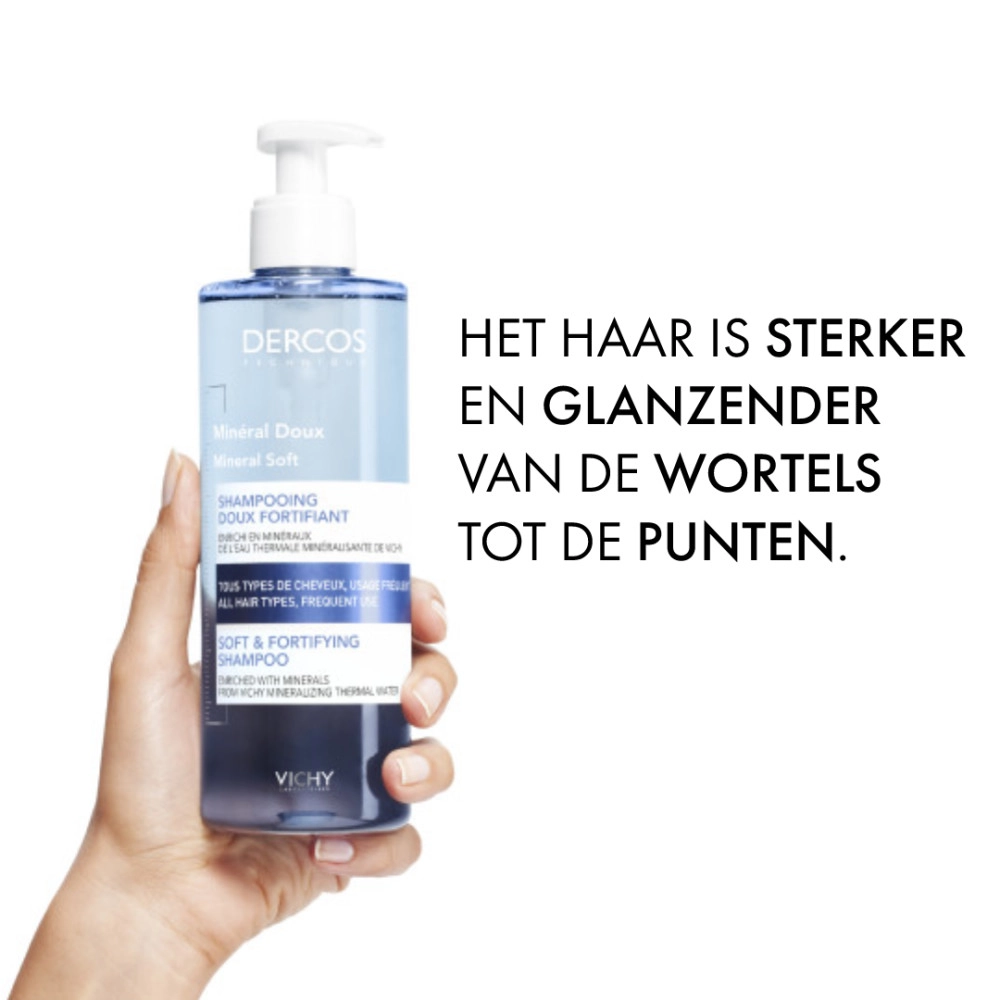 Dercos Mineral Doux Zachte Shampoo 390ml kopen bij Mijnhuidonline