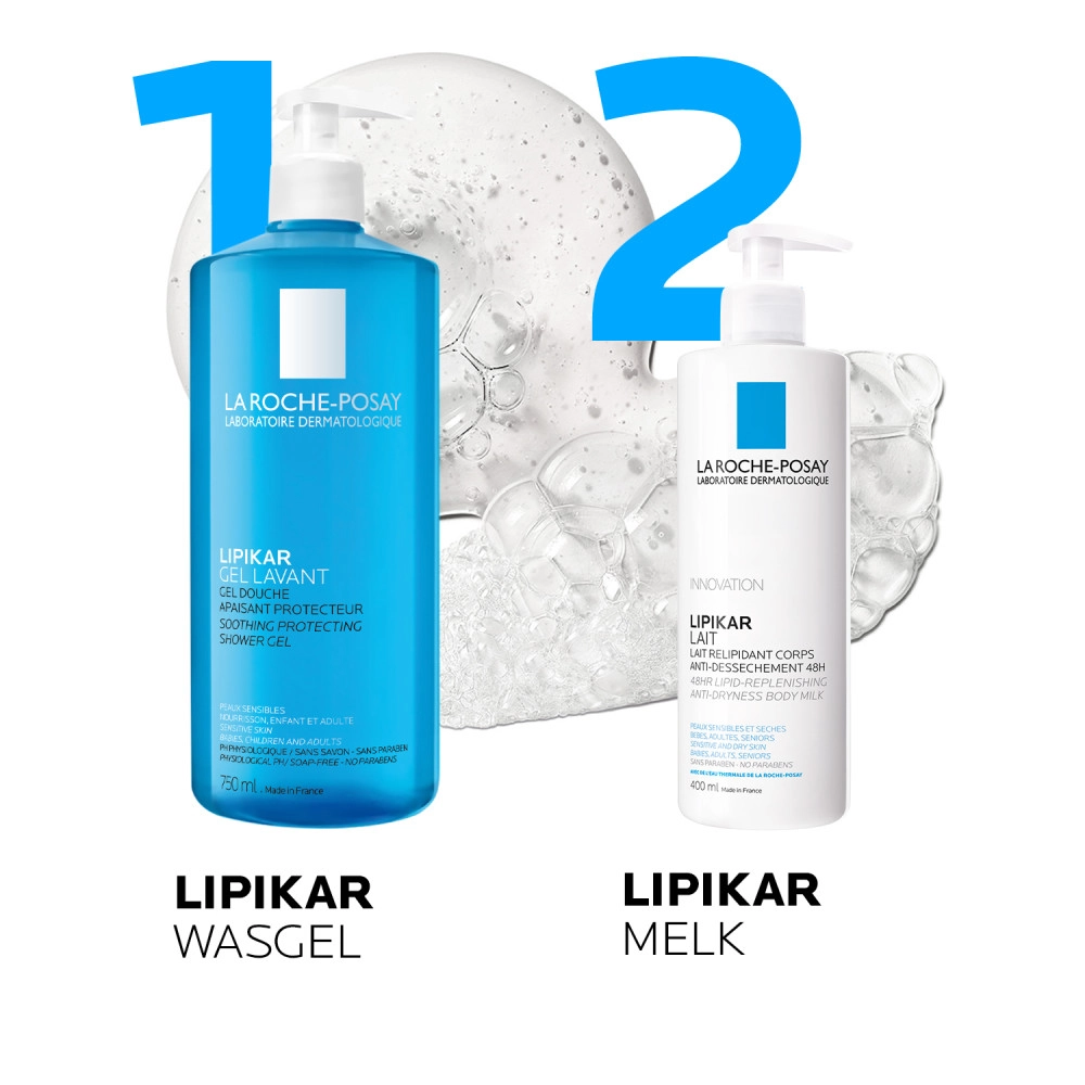 La Roche-Posay Lipikar Wasgel 750ml bestellen bij Mijnhuidonline