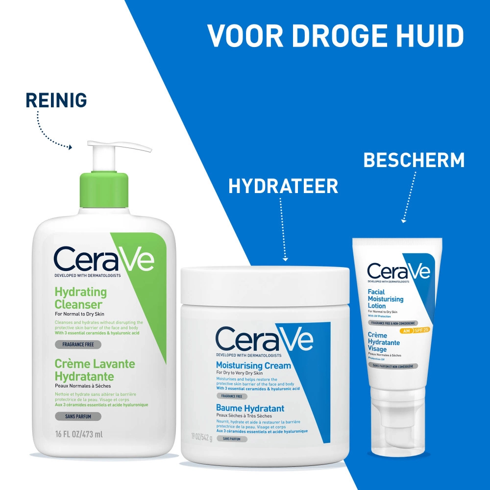 CeraVe Hydraterende Reinigingscrème 1000ml bestellen