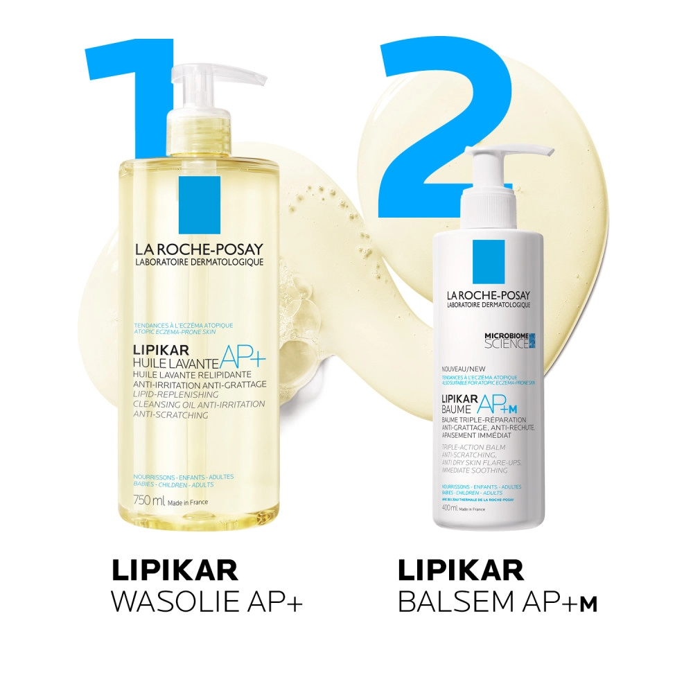 La Roche-Posay Lipikar Douche Olie AP+ 750ml bestellen