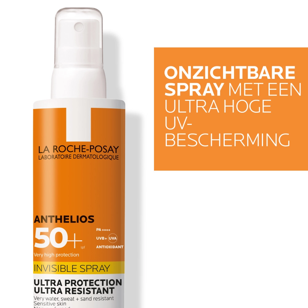 La Roche-Posay Anthelios Onzichtbare Spray SPF50+ 200ml bestellen