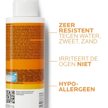 La Roche-Posay Anthelios Onzichtbare Spray SPF50+ 200ml bestellen