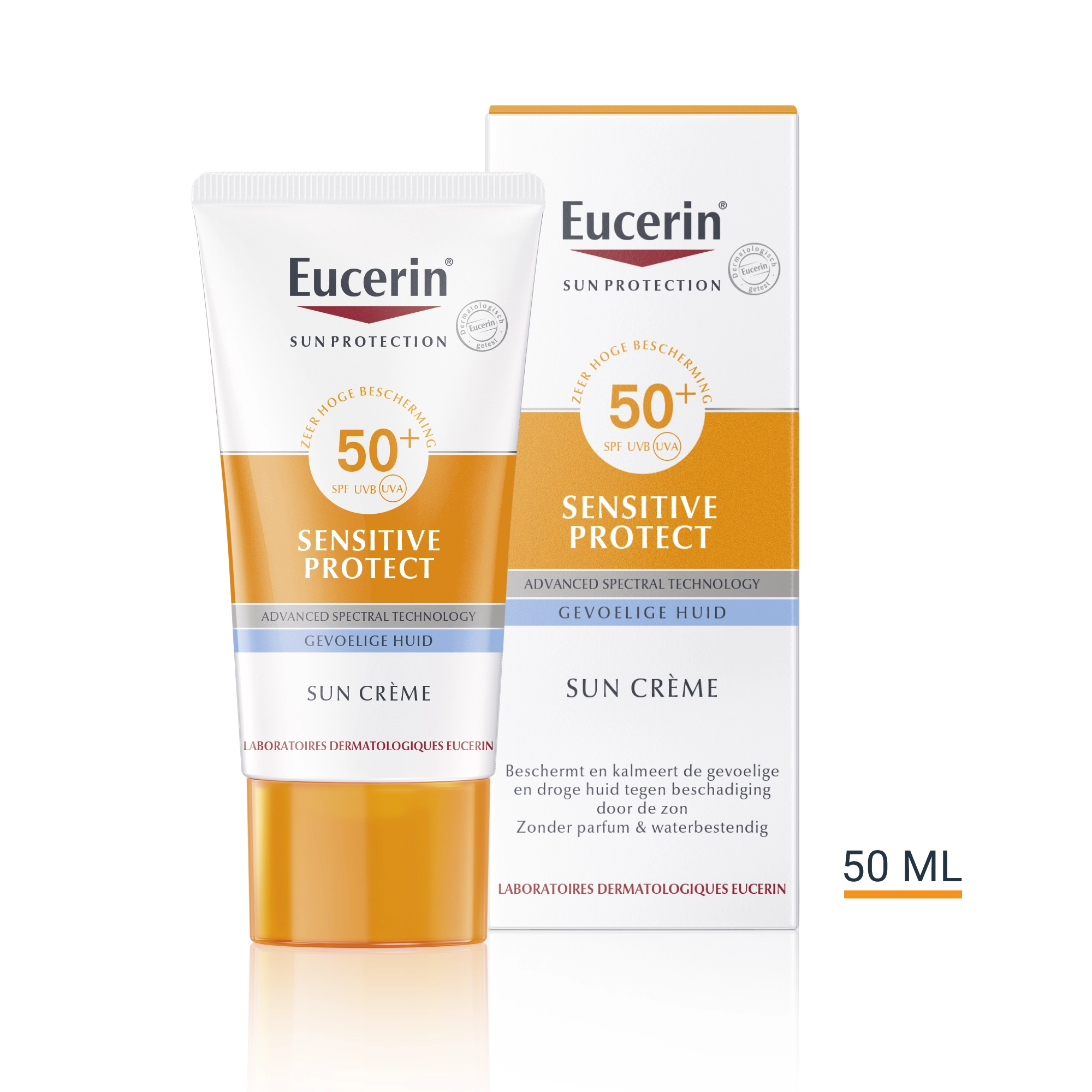 Eucerin Sun Sensitive Protect crème SPF 50+ 50ml bestellen bij ...