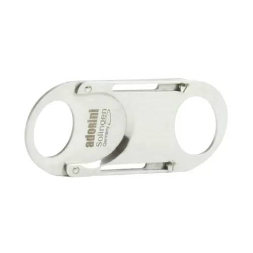 Cigar cutter slim silver - Adorini | Hop.nl