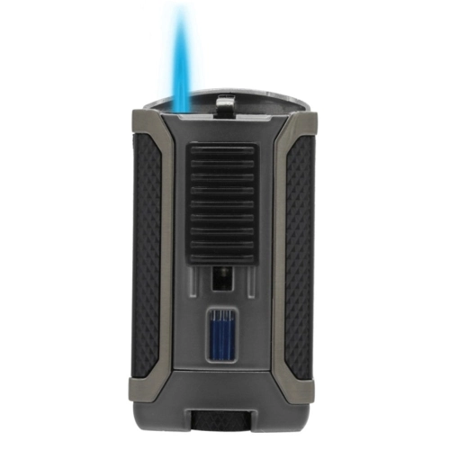 Colibri Apex Single Flame Lighter Charcoal | Hop.nl