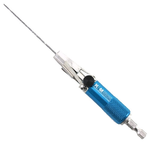 Case Neck Chamfer Tool - K&M precision - Controlled depth tapered reamers