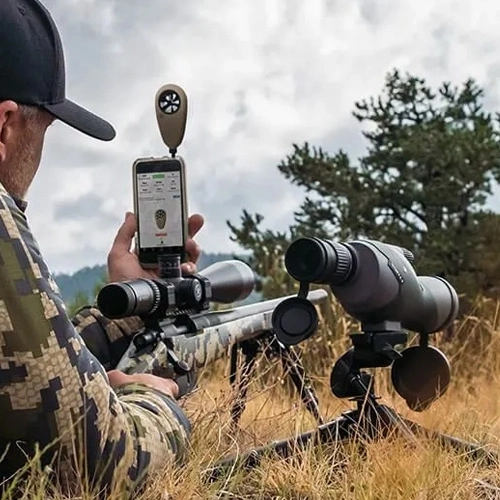 Precision shooting Windmeter - WeatherFlow | Hop.nl