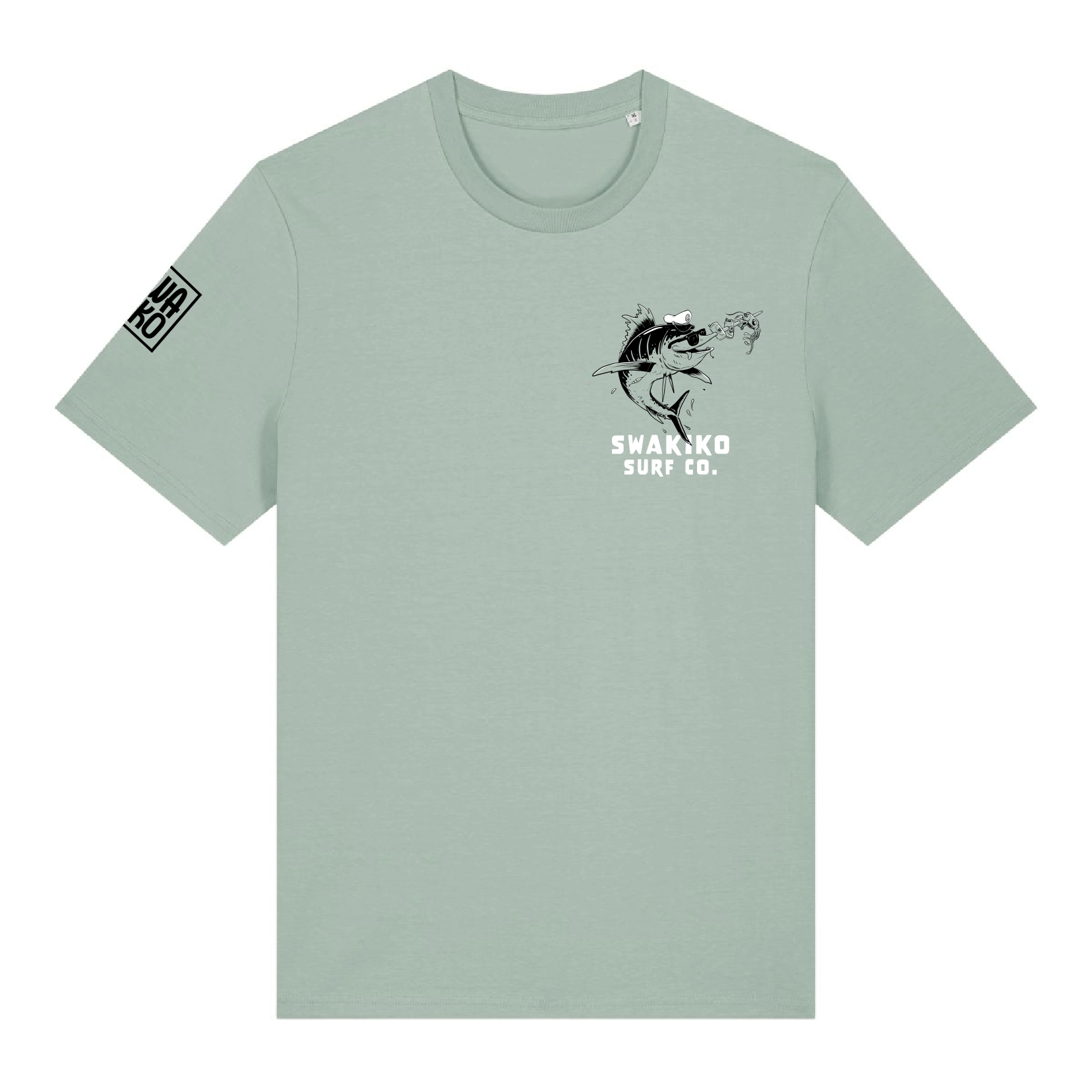 Captain Blue Marlin Bonaire T-shirt van 100% bio katoen!