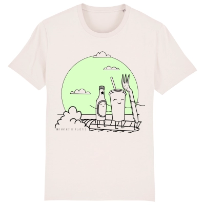 Unique recycle wave T-shirt for surf & ocean lovers!