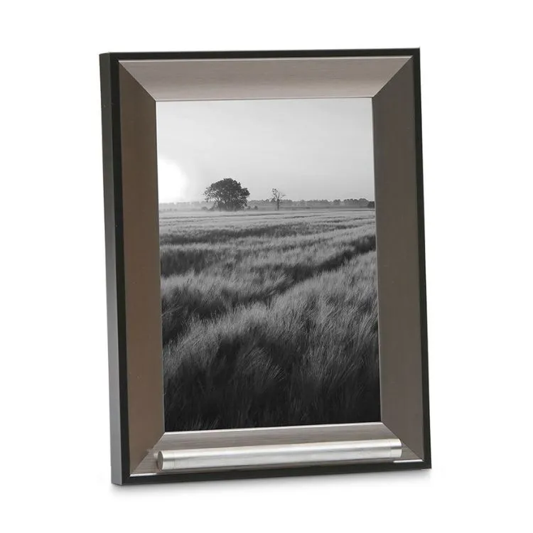 Fotokader met rondom luxe bruine kader en asbuisje | 55 Euro