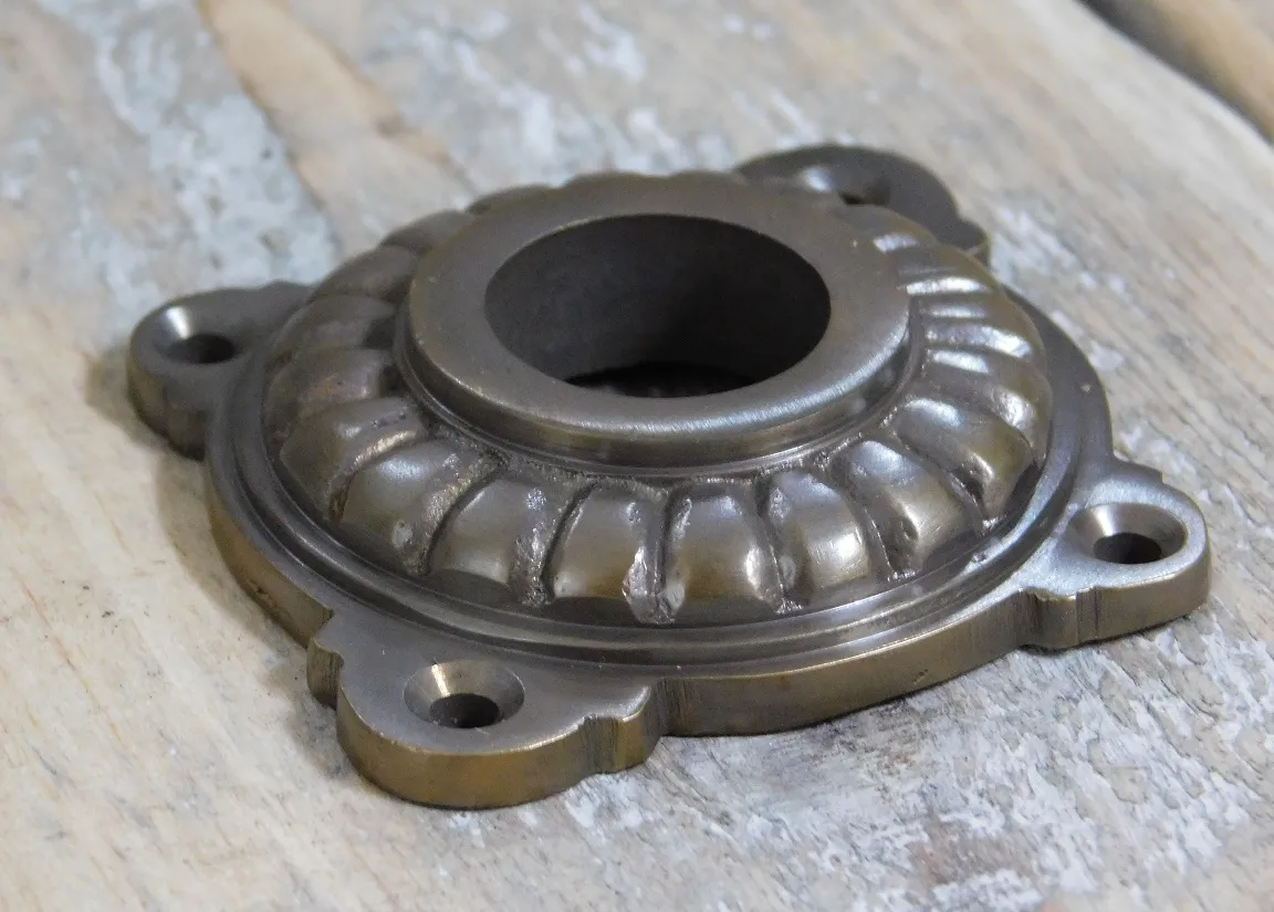 Antieke rozet voor deurkrukken, rozet messing, rozetten messing rozet ...
