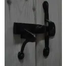 Uniek en rustiek ontworpen valslot, echt fraai op uw houten deur