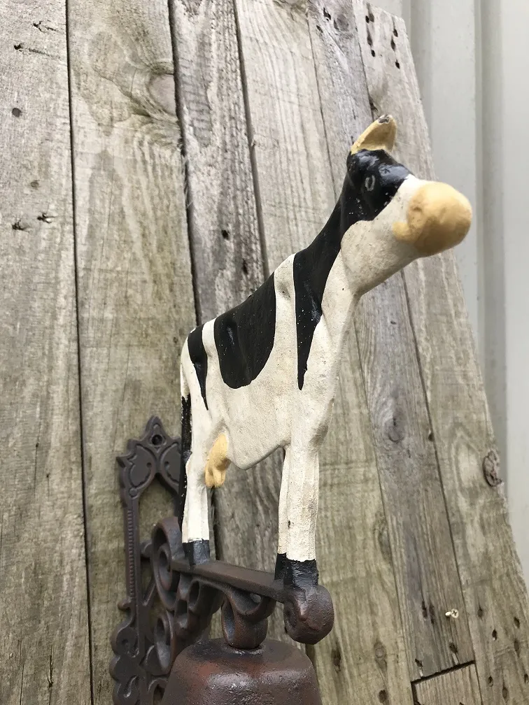 Deurbel 'koe', wand bel, erg leuk! - Houseandgarden.shop | Exclusieve ...