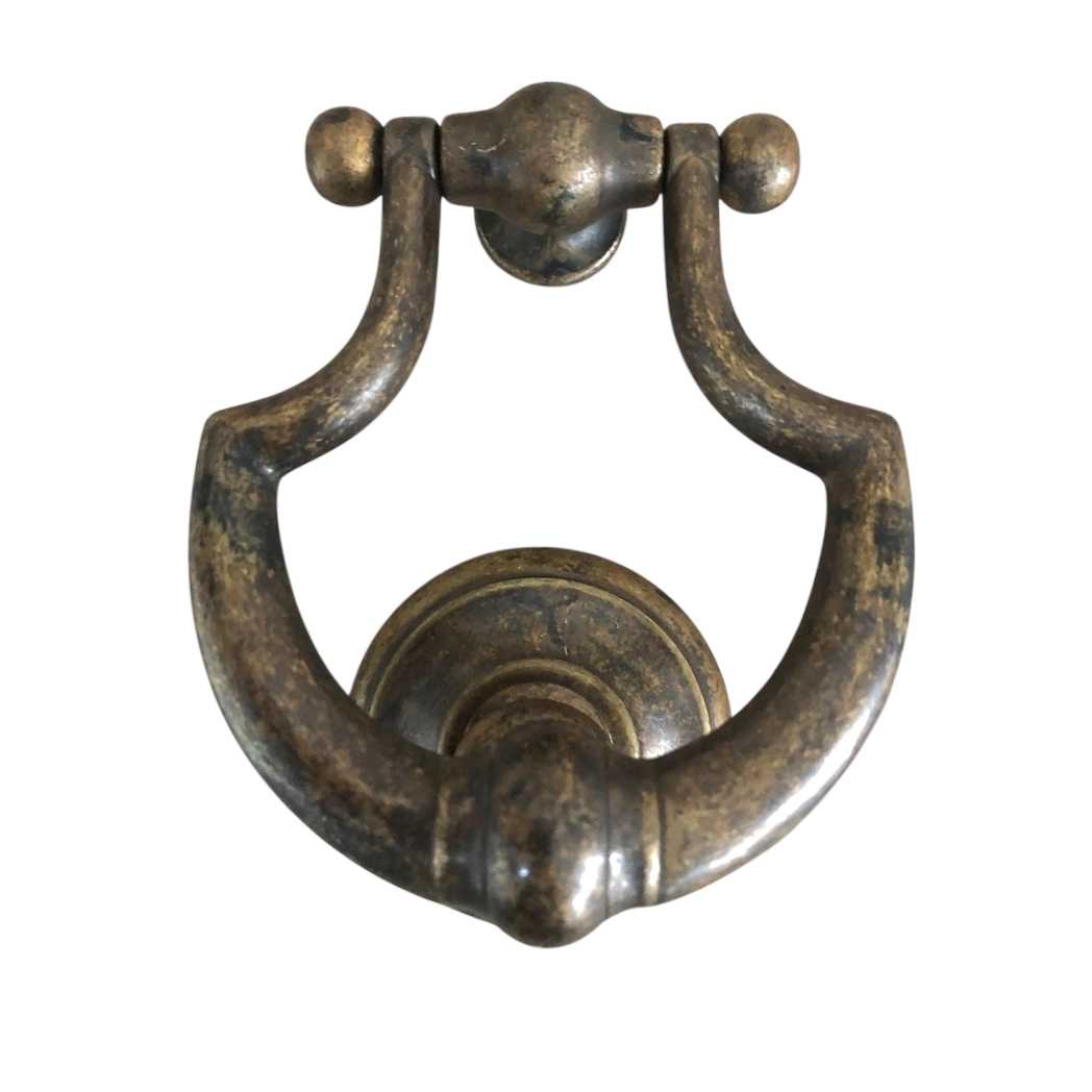 Deurklopper, stijlvol en antiek donker messing in fraaie vorm - Houseandgarden.shop - dé webshop ...