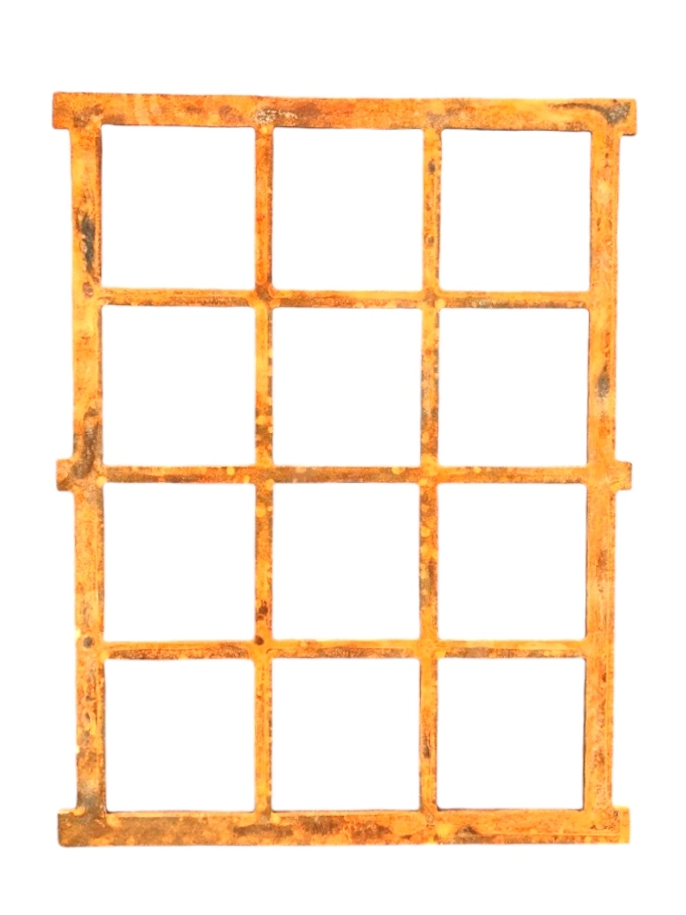Stalraam met rustiek oppervlak - antieke raam - 95 x 73 cm