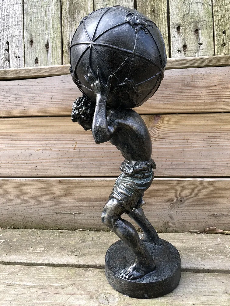 Statue Atlas, ein Riese, Griechischen Mythologie das Universum
