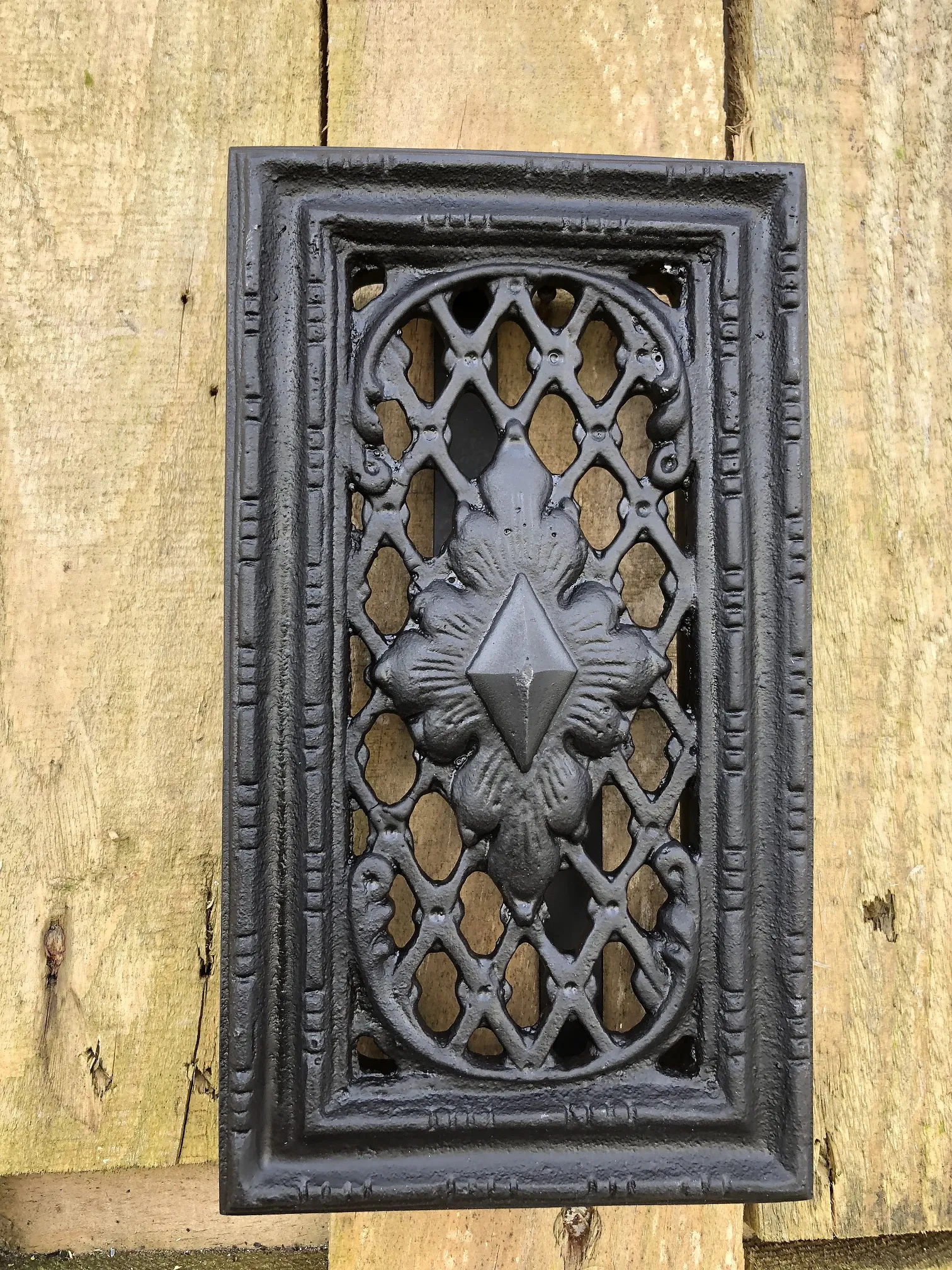 Buddha - Indonesischer Kopf - Polystone Statue - Betongrau