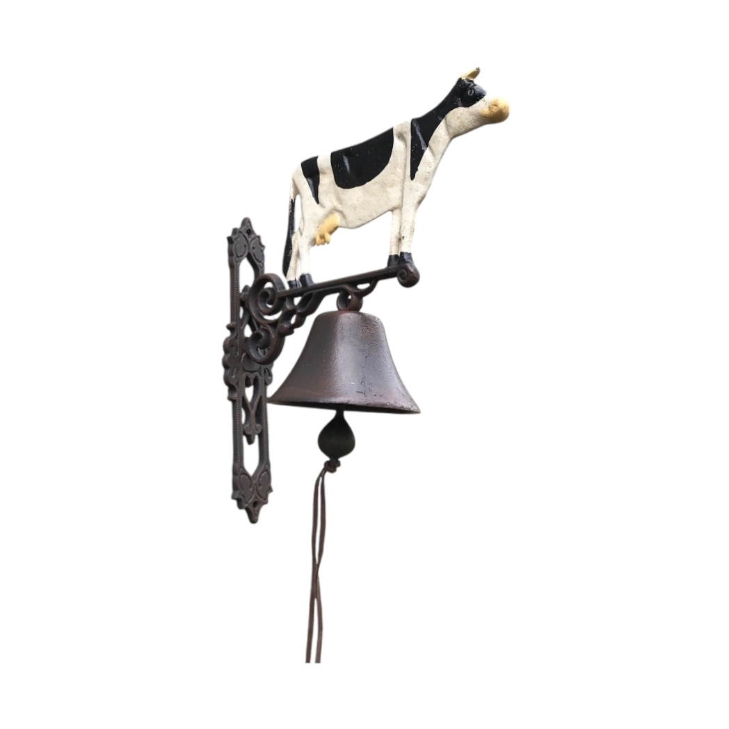 Deurbel 'koe', wand bel, erg leuk! - Houseandgarden.shop | Exclusieve ...