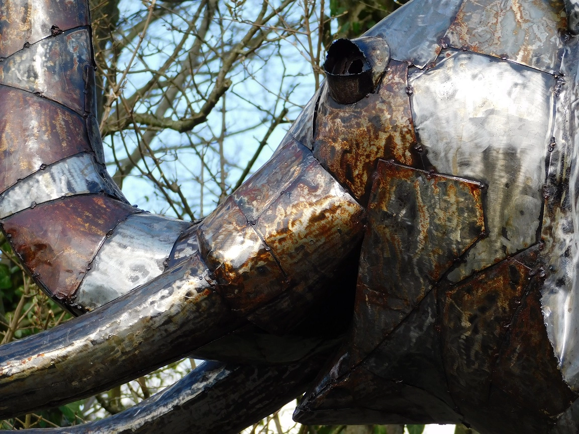 Olifant 'Jamar' - handgemaakt uit Afrika - uniek en groot