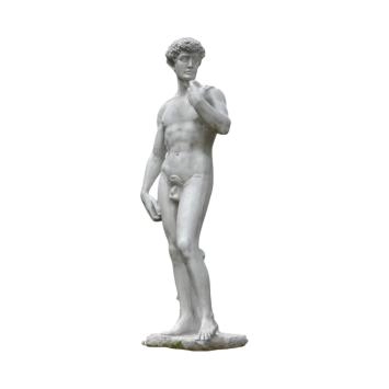 David – 110 cm – polystone beeld XL – klassieke uitstraling