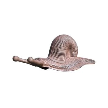 Slak - gietijzeren beeld - 12 x 31 cm - laarzenknecht