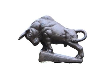 Skulptur Metall großer Stier, schön! - Houseandgarden.shop | Exclusieve ...
