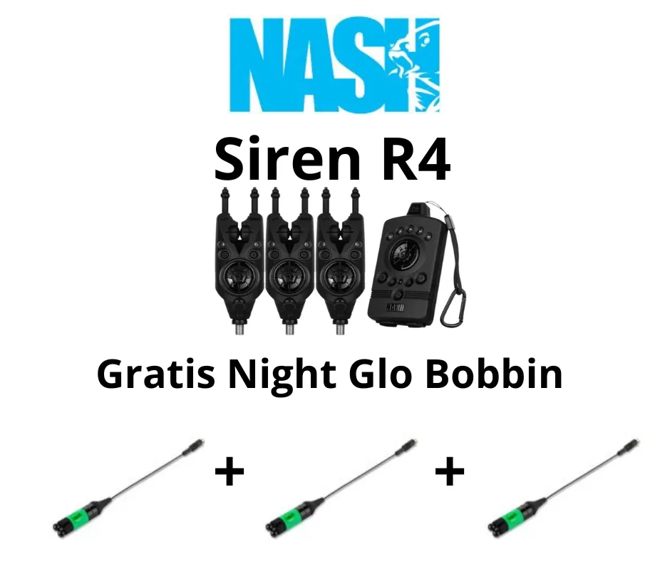 Nash Siren R4 Set 2+1 | Hengelsport Vught Natuurlijk