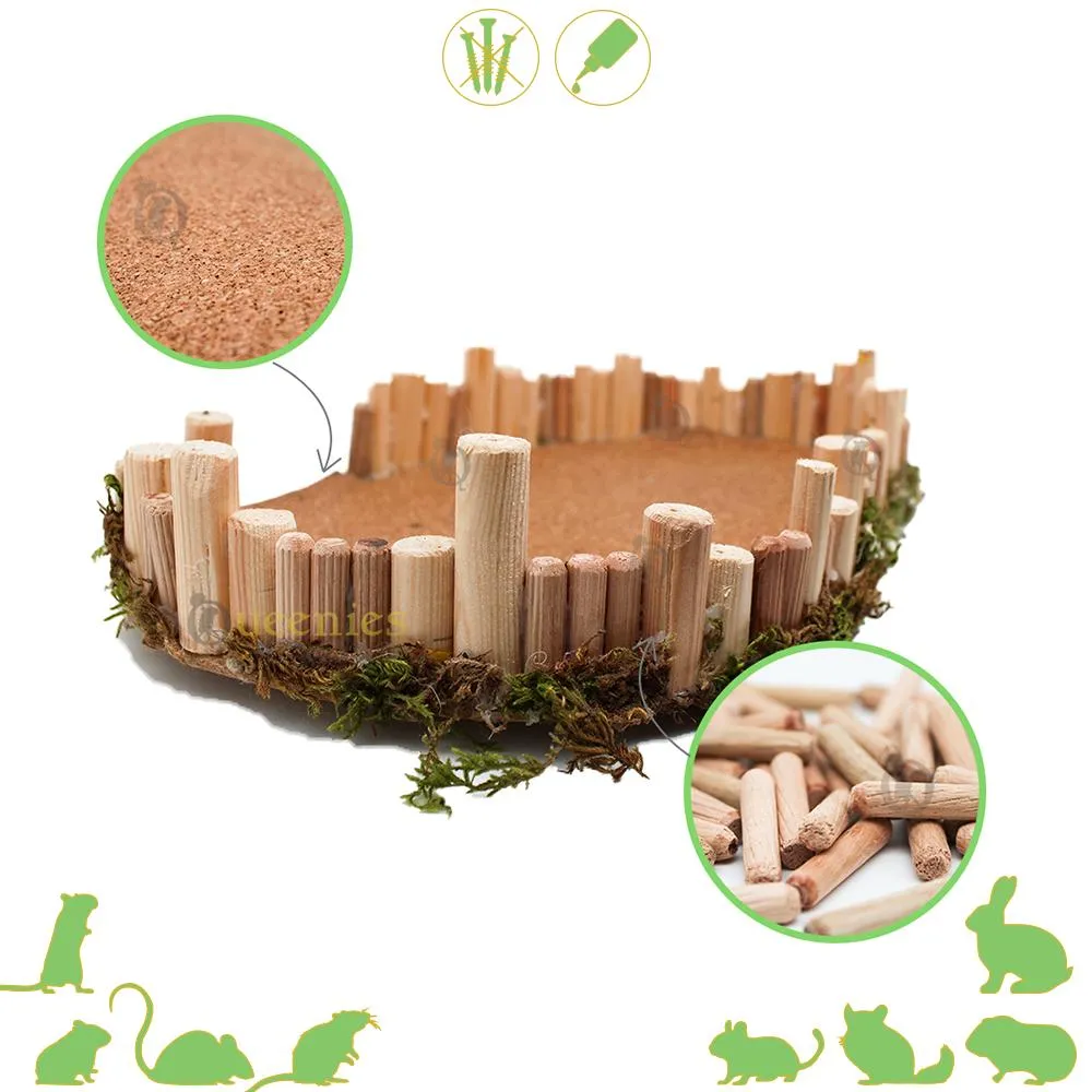 DIY Hout - Veilig hout voor Knaagdieren en Konijnen voor DIY projecten