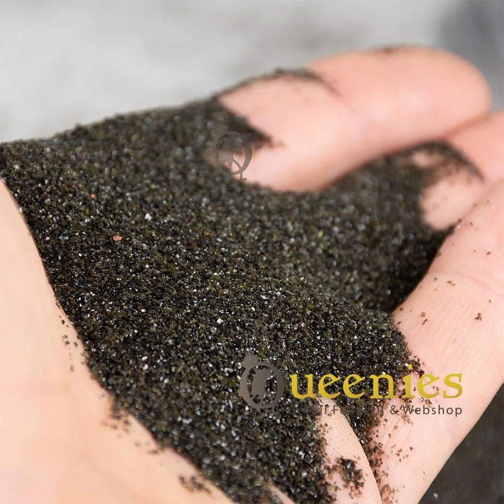 Gerbil terrariumzand voor een woestijn thema. Gerbilscaping terrarium