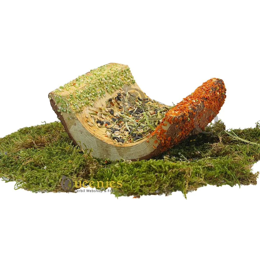 Tunnel verwennerij - Terrarium accessoires en lekkere snack brug