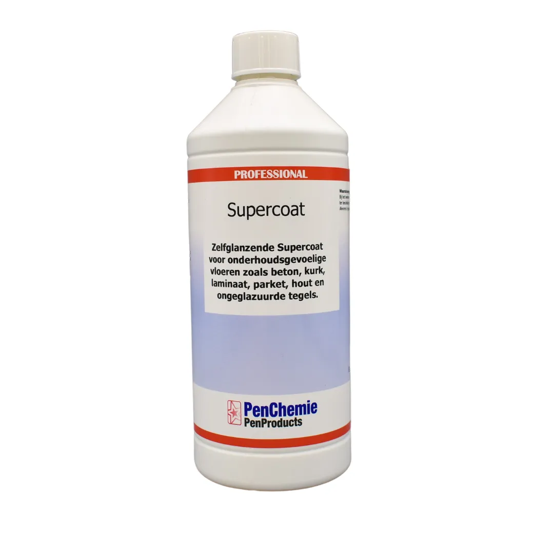 Supercoat geeft een duurzame film op uw vloer
