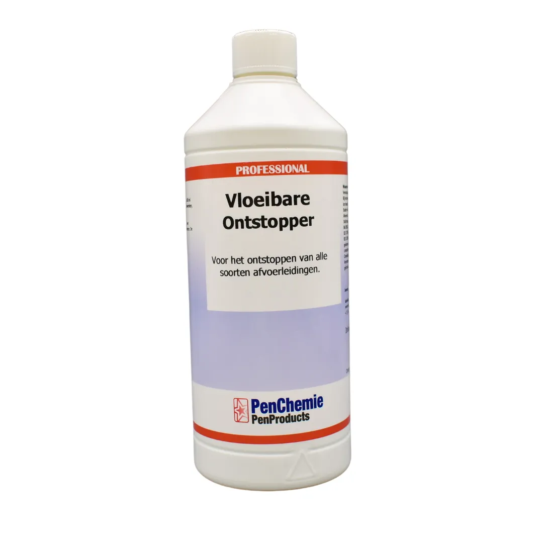 Vloeibare ontstopper voor alle afvoerleidingen