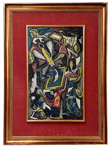 Acheter des tableaux de l'artiste belge Albert Mahieu TREBLA