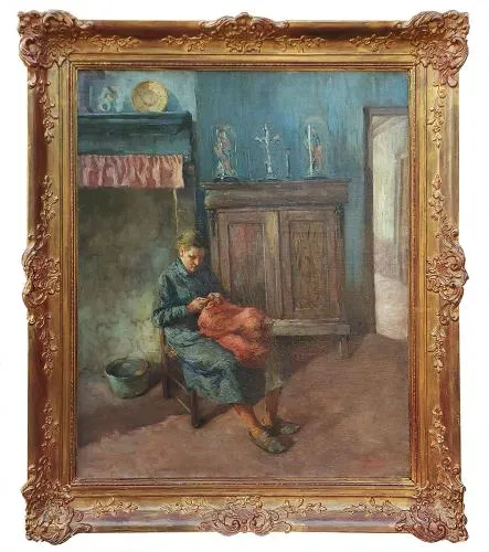 Olieverfschilderij kopen van de Belgische kunstenaar Ernest Midy