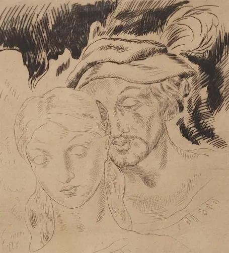 Buy etchings and paintings by the Belgian artist Jean Donnay