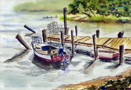 American artist Mildred Allen Lane, painter