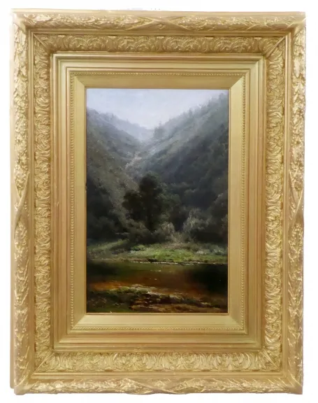 Paintings by the Belgian artist Joseph Van Luppen