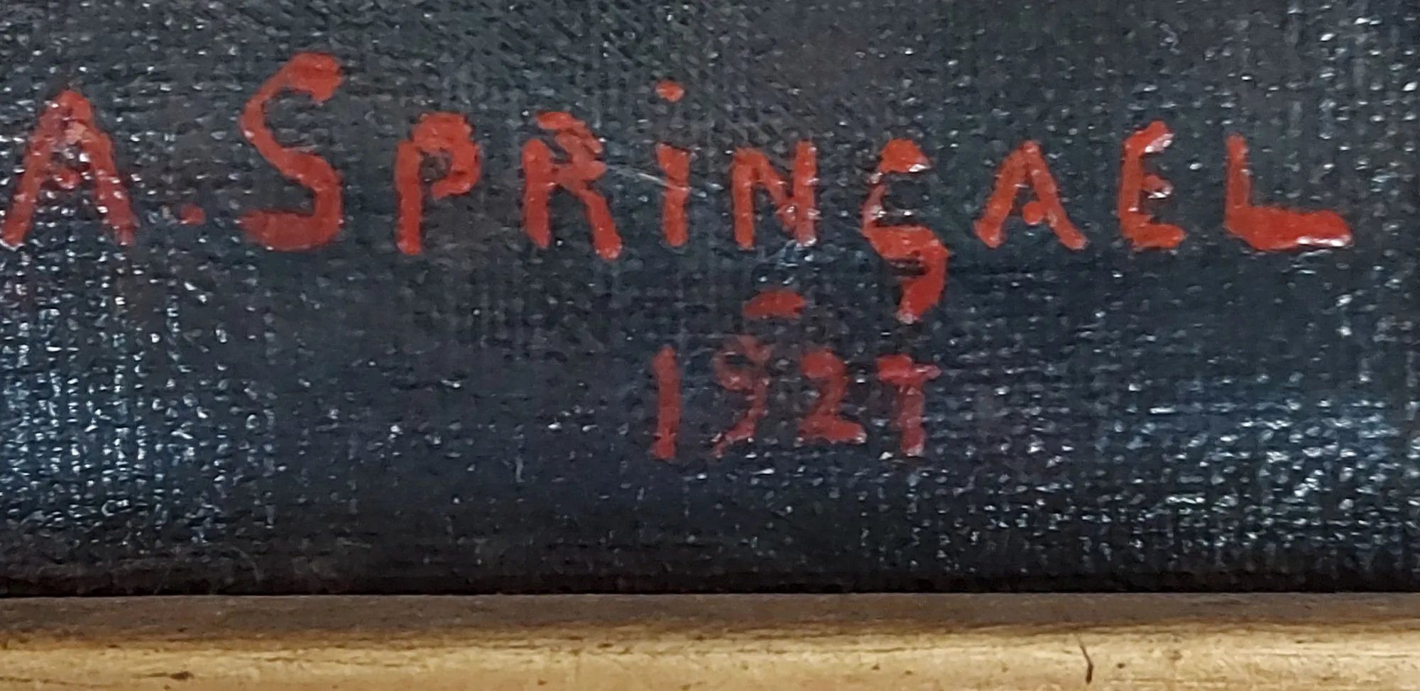 Schilderij van de Belgische kunstenaar Antoine Springael kopen