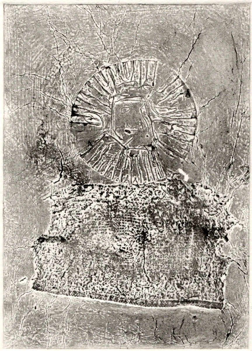 Grafisch werkje van de Gentse kunstenaar Gustaaf Prils kopen uit 1999