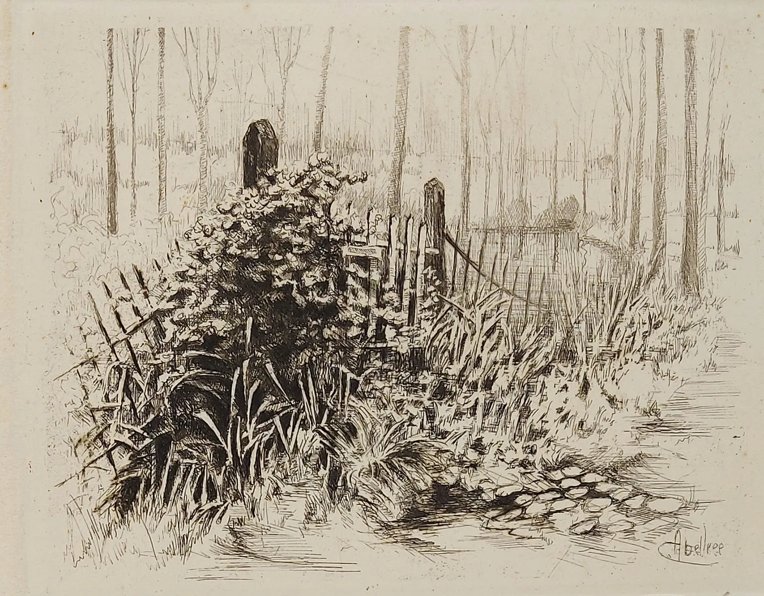 Buy a graphic work of art by the Belgian artist Albert De Vree