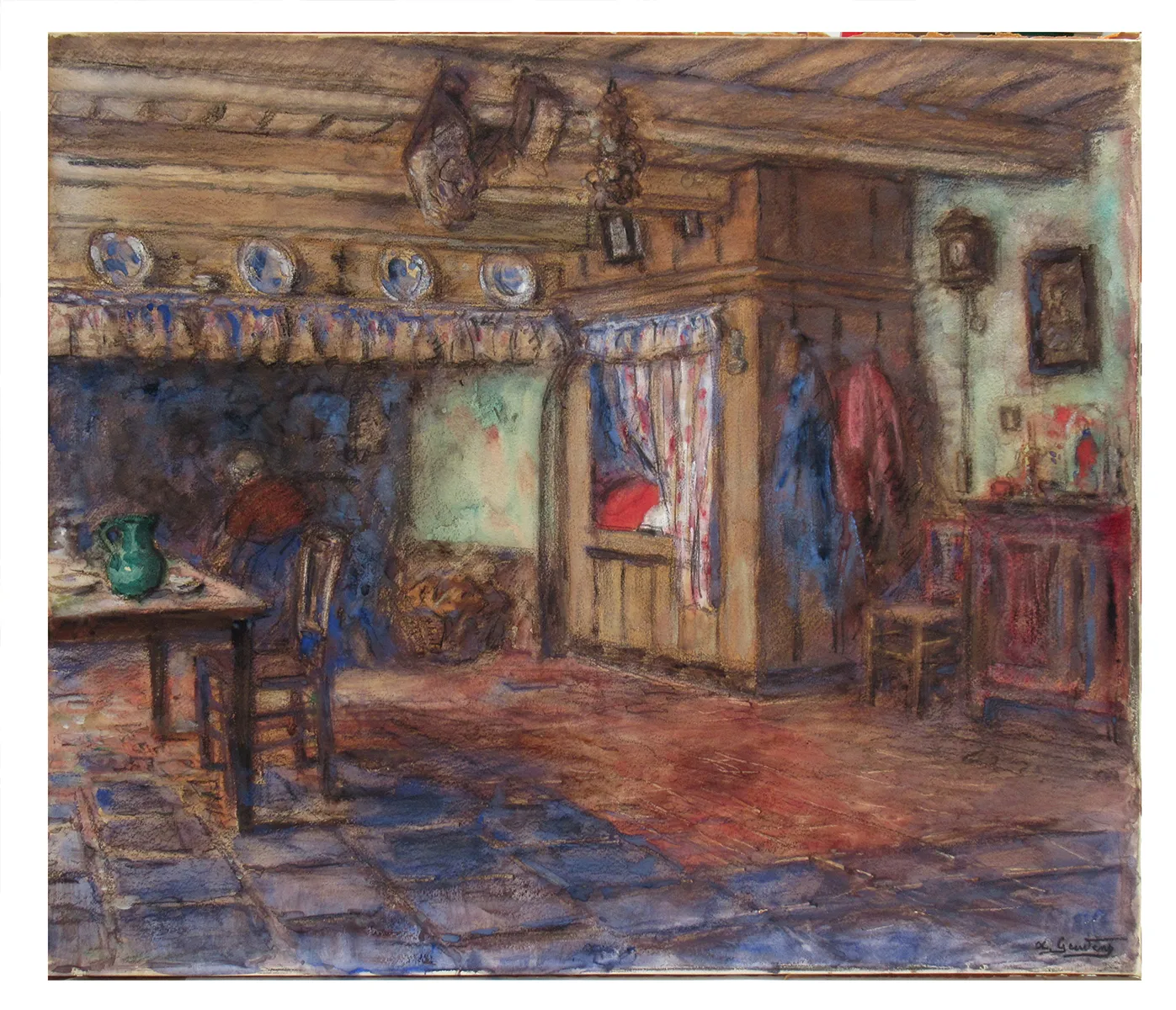 Schilderij van de Belgische kunstenaar Albert Geudens Mechelen kopen