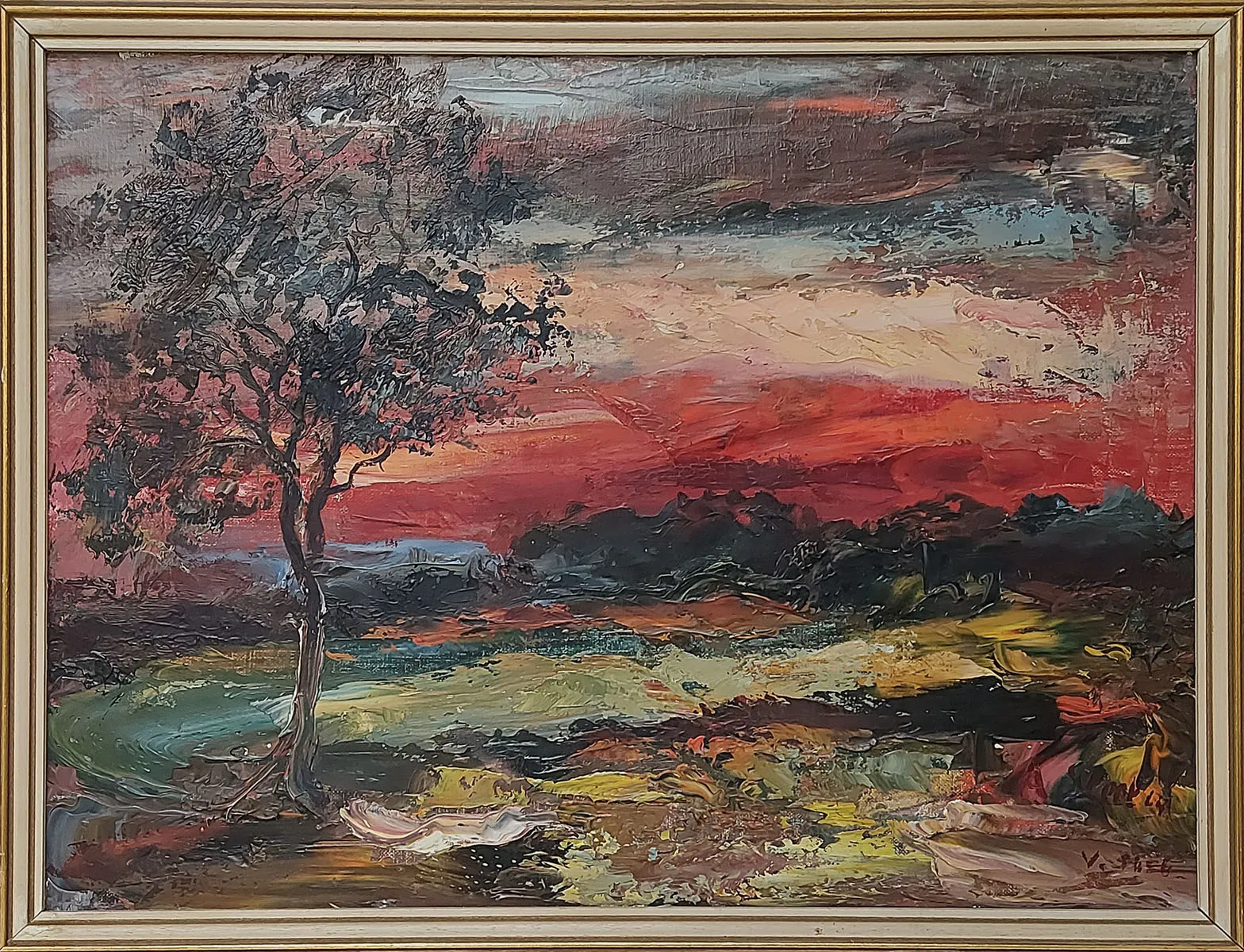 Schilderij van de Belgische kunstschilder Albert Steel kopen