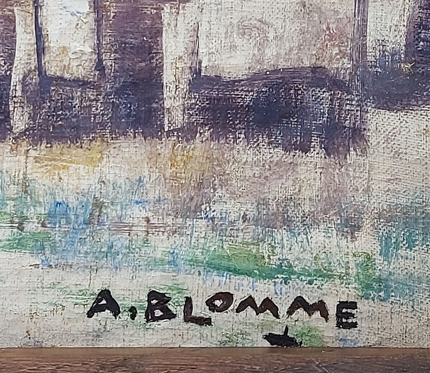 Schlderij kopen van de Belgische kunstenaar Alfons Blomme