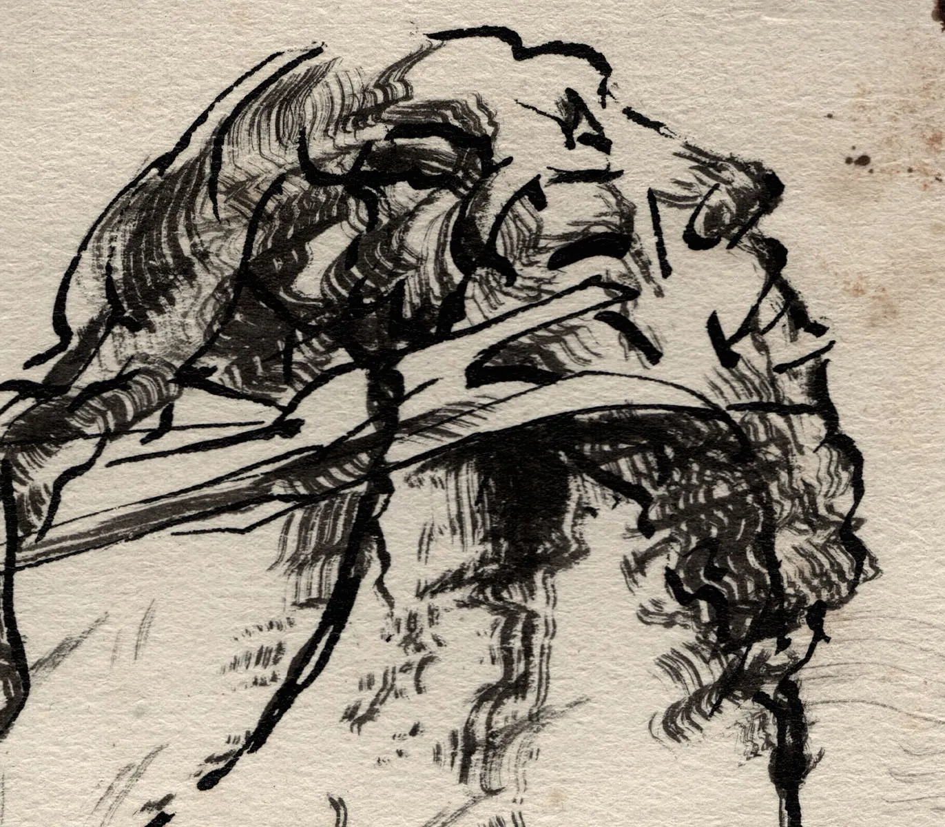 Buy a pen drawing by the Belgian artist Alfred Ost